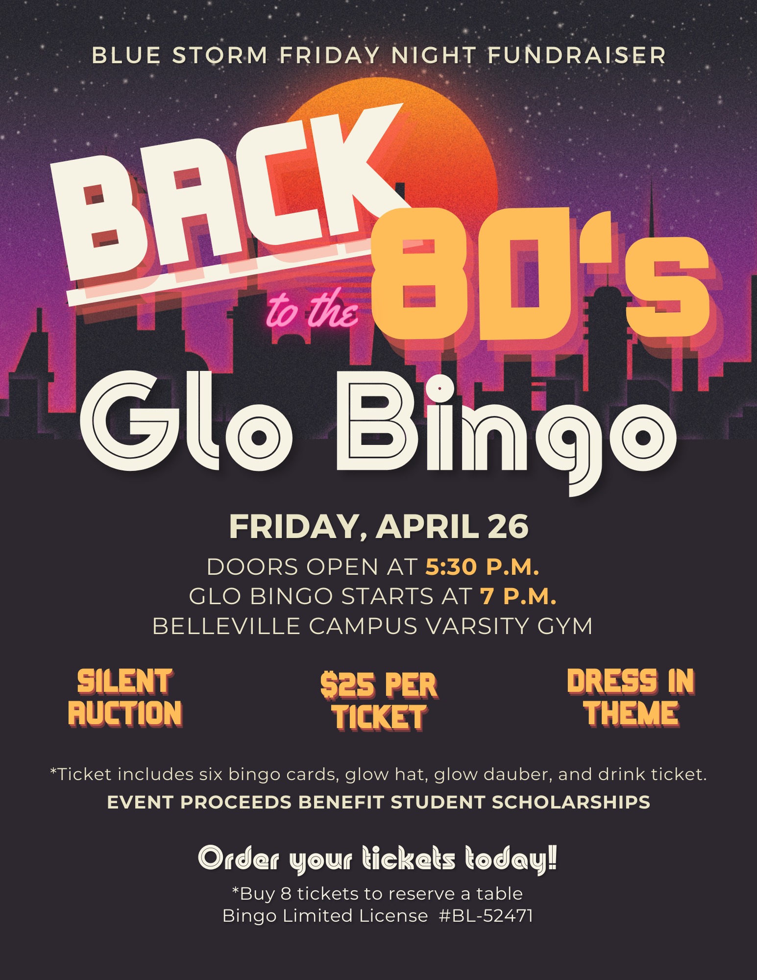 SWIC Blue Storm | Glo Bingo